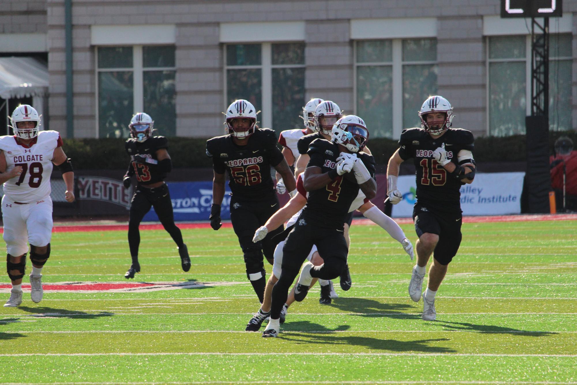 Football team scorches Colgate for 5th straight conference win – The ...